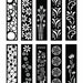 DXF Patterns File | Privacy Screen | Vinyl Decor | Panel Templates ...