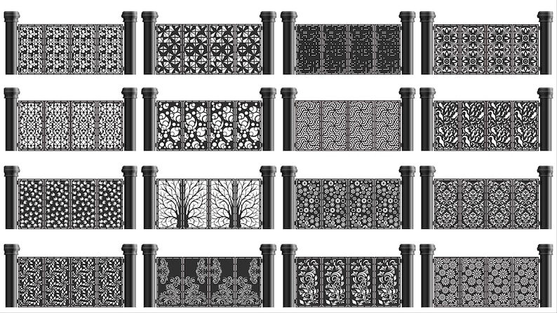 16+ Gate Design | Farm Gate | Metal Plasma | Laser Cut | Design Vector ...