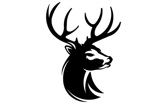 Deer Head DXF Sign Home Sign Cnc Plasma Design Vector - Etsy