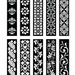 DXF Patterns File | Privacy Screen | Vinyl Decor | Panel Templates ...