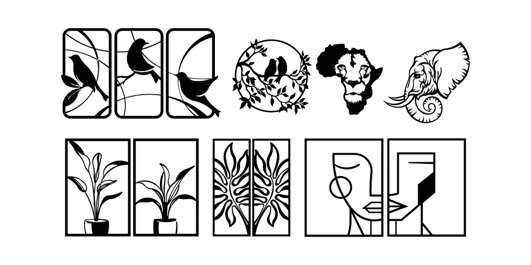 Wall Art | Design Vector | Laser Design | Dxf Files | Art Decor | Wall ...