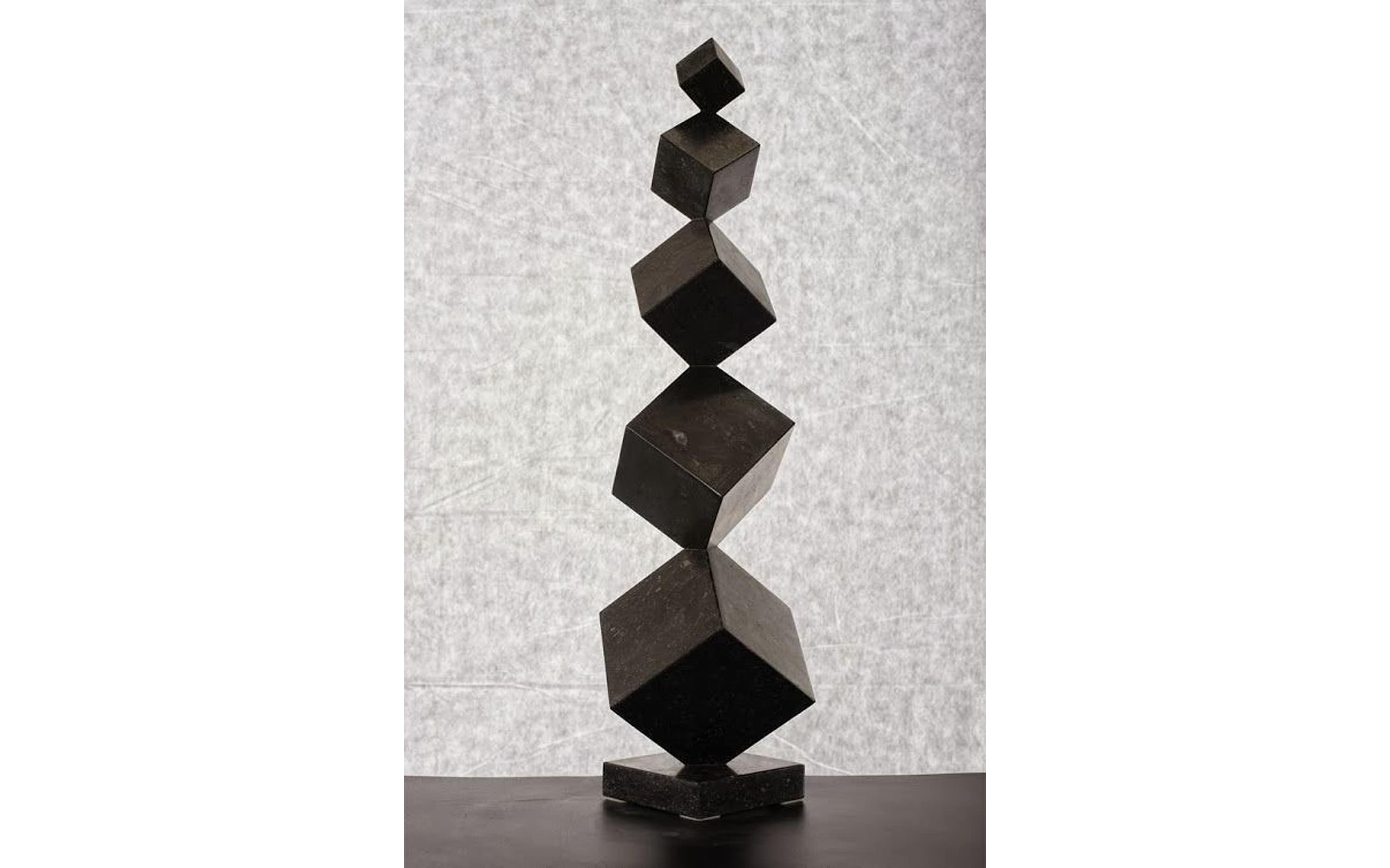 Handmade Five Cubes Metal Art Different Size Cubes Decorative Cube ...