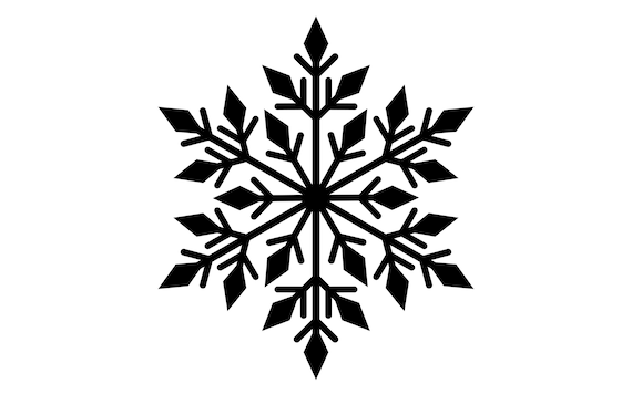 Snowflake Silhouette Cnc Plasma Design Vector Laser | Etsy