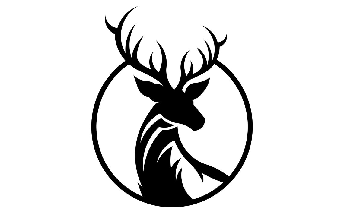 Deer Head | DXF Sign | Home Sign | Cnc Plasma | Design Vector | Laser ...