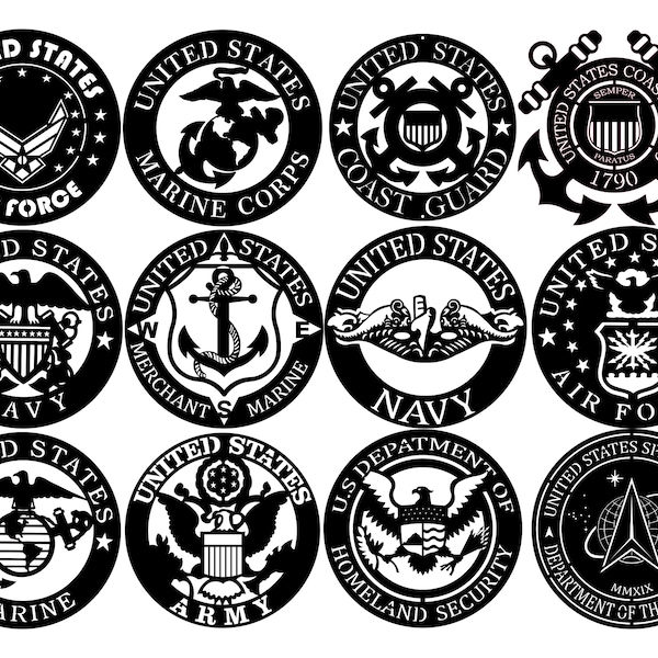 Coast Guard Dxf File - Etsy