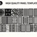 DXF Patterns File Privacy Screen Vinyl Decor Panel - Etsy UK