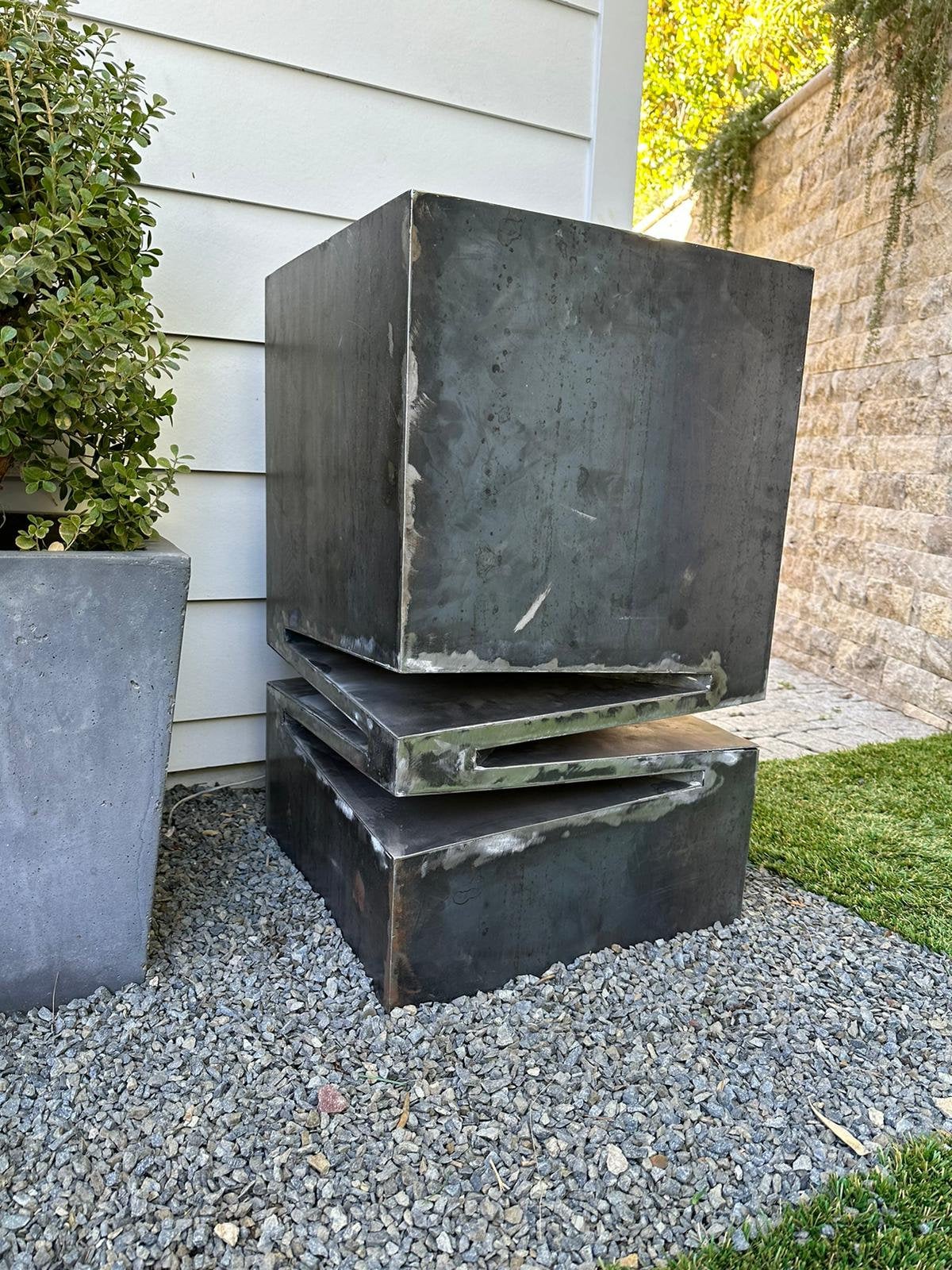 Square Sculpture Artwork - Etsy