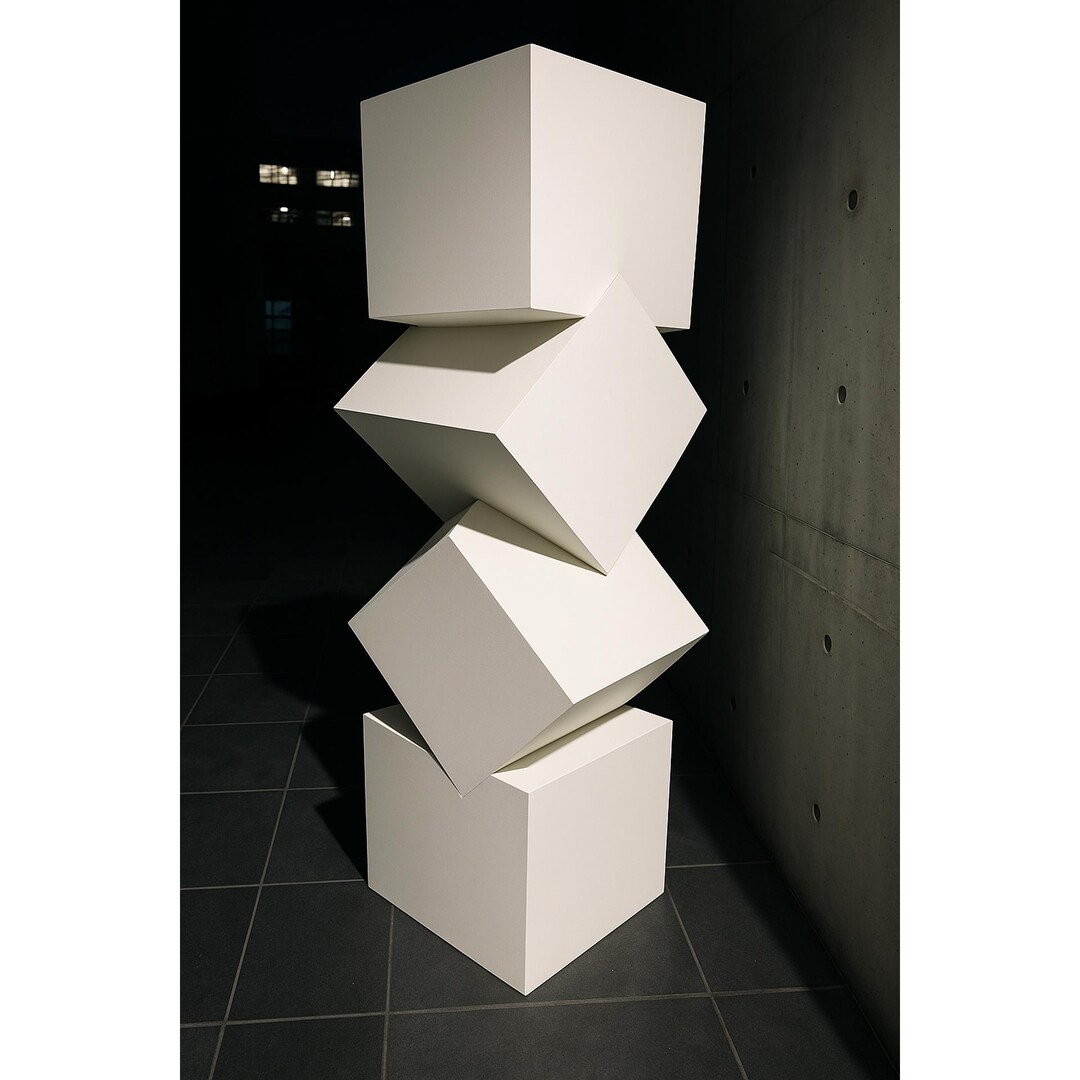 Square Abstract Sculpture | Outdoor Large Garden Sculptures ...
