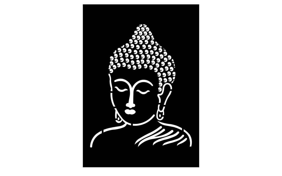 Buddha Laser | Gautama Buddha | Buddha Face | Design Vector | Laser ...