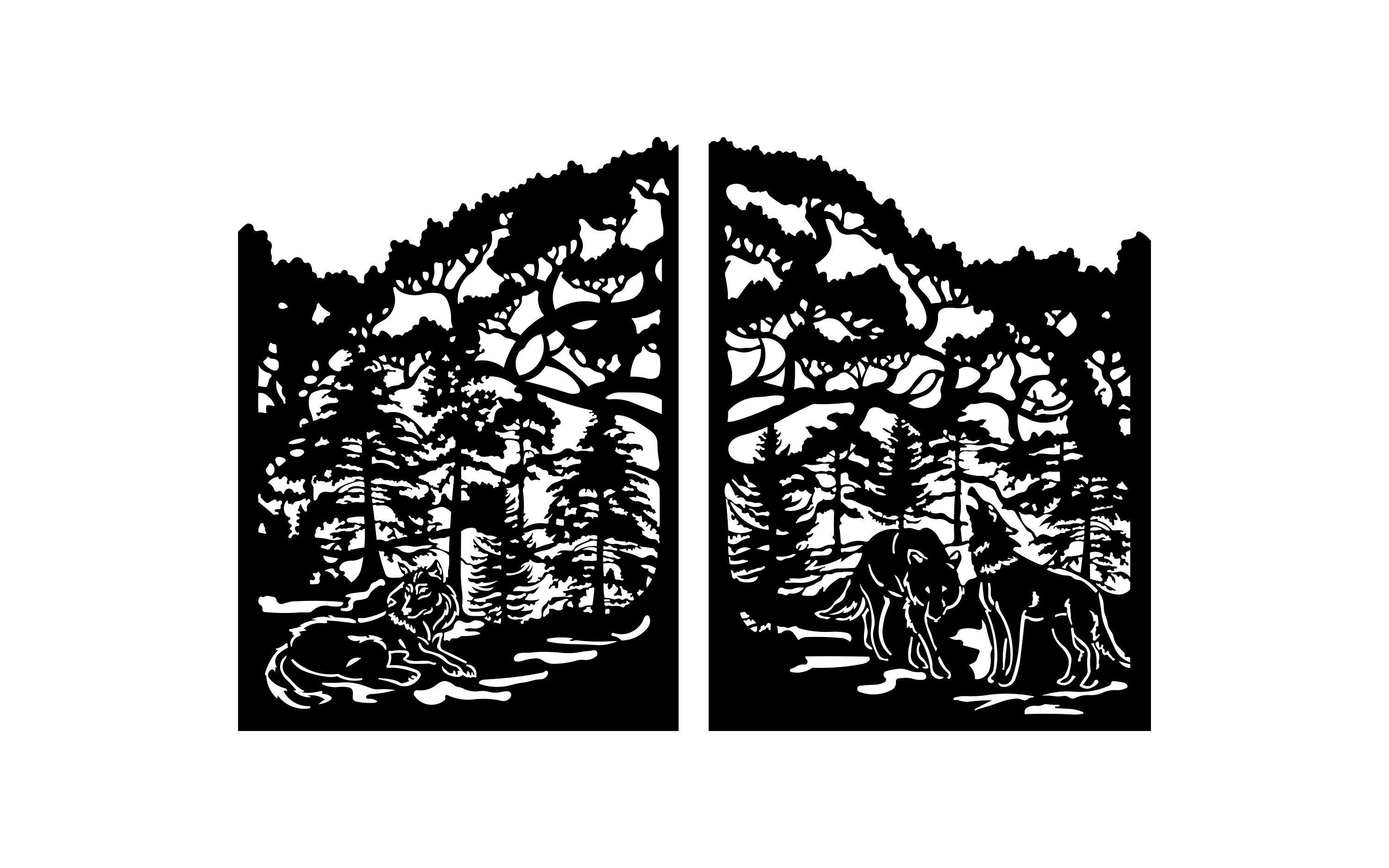 Main Gate Gate Design Iron Main Swing Gate Metal Plasma Laser Cut ...