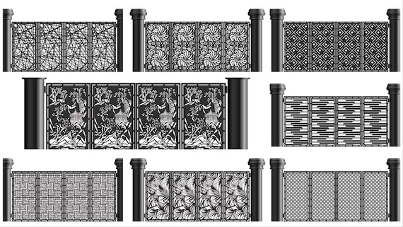 Plasma Cut Ranch Gate Designs