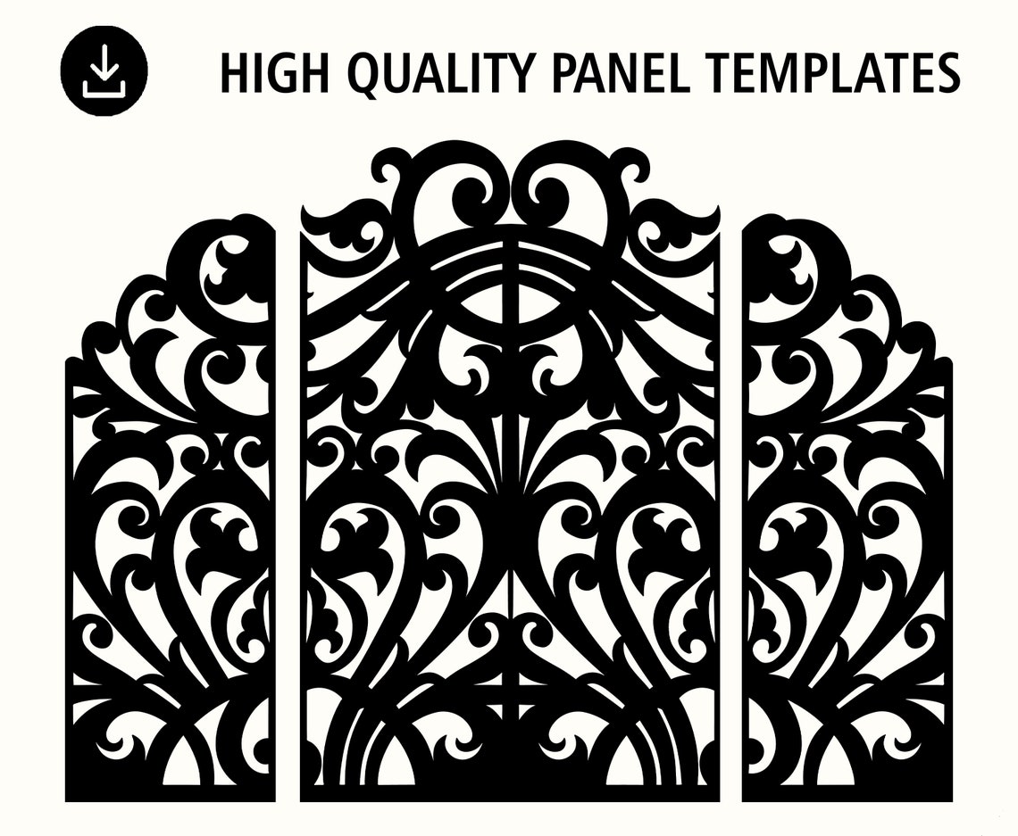 Gate Design Privacy Screen Partitions Decorative Panel - Etsy