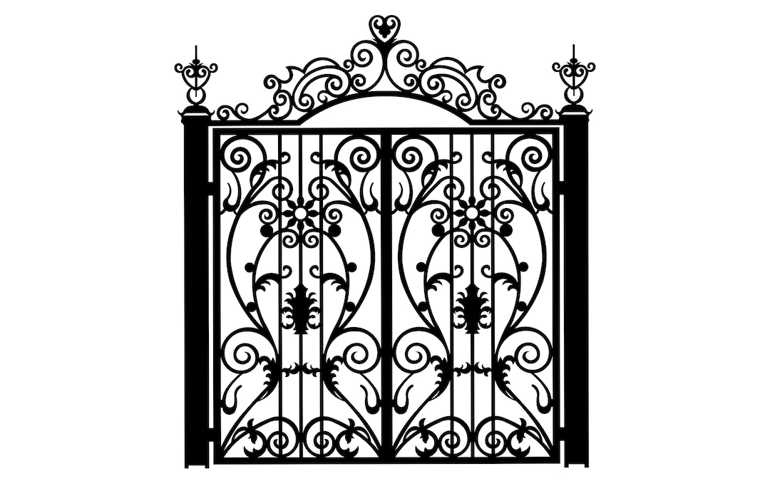 Main Gate | Gate Design | Iron Main Swing Gate | Metal Plasma | Laser ...