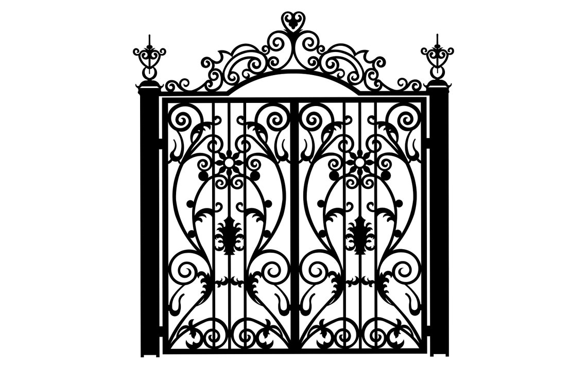 Main Gate | Gate Design | Iron Main Swing Gate | Metal Plasma | Laser ...
