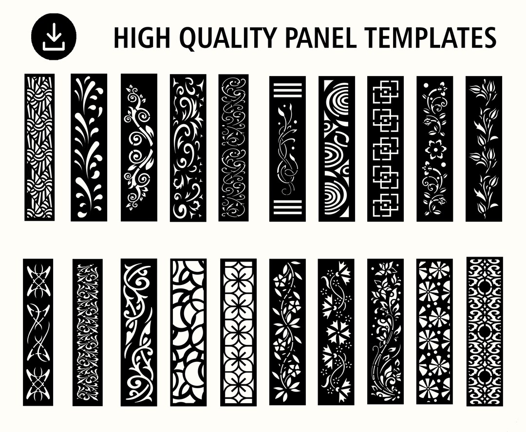Ornate Lace Design Decorative Panel DXF File for Woodworking - Etsy