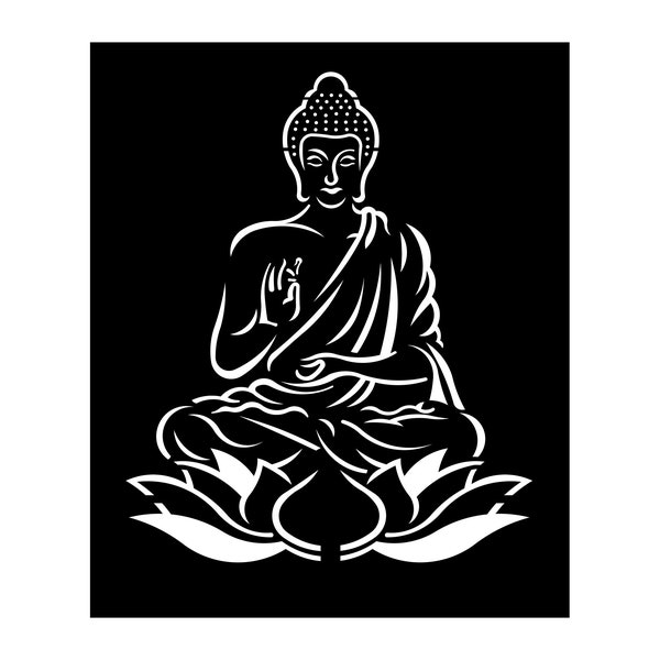 Buddha Dxf - Etsy