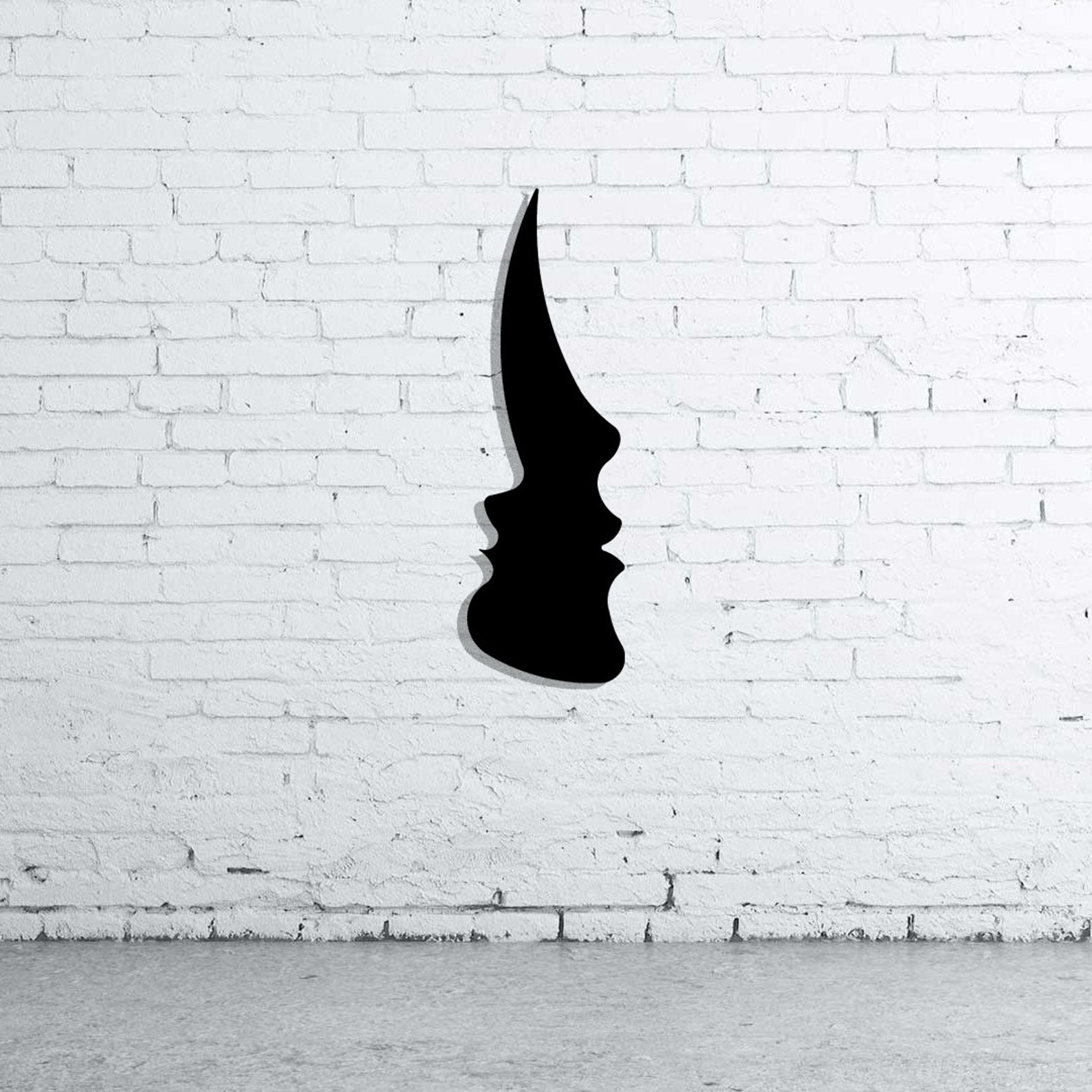 Laser Cut Face Wall Art Home Decor Hanging Art Metal Wall - Etsy