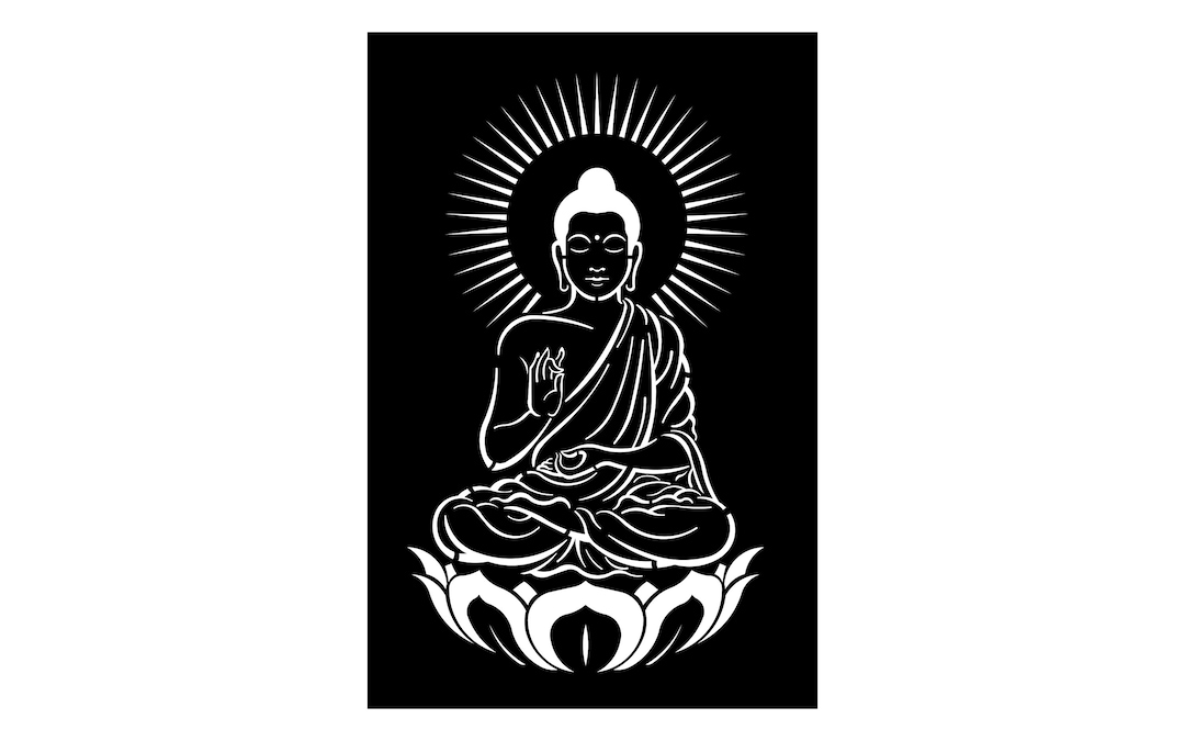 Buddha Laser | Gautama Buddha | Buddha Face | Design Vector | Laser ...