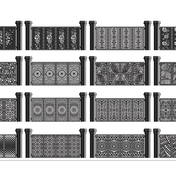 Plasma Cut Files for Gates - Etsy