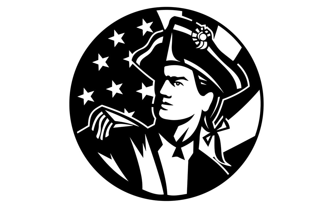 American Patriot | Revolutionary Soldier | Design Vector | Laser Design ...