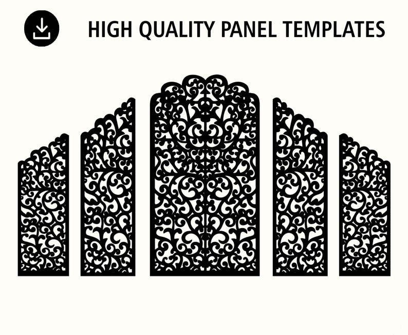 Gate Design Privacy Screen Partitions Decorative Panel - Etsy