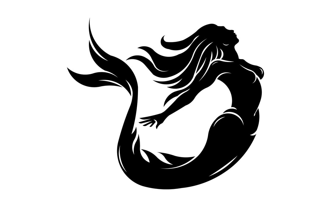 Mermaid Woman | Mermaid Fish | Bundle Svg | Metal Plasma | Laser Cut ...