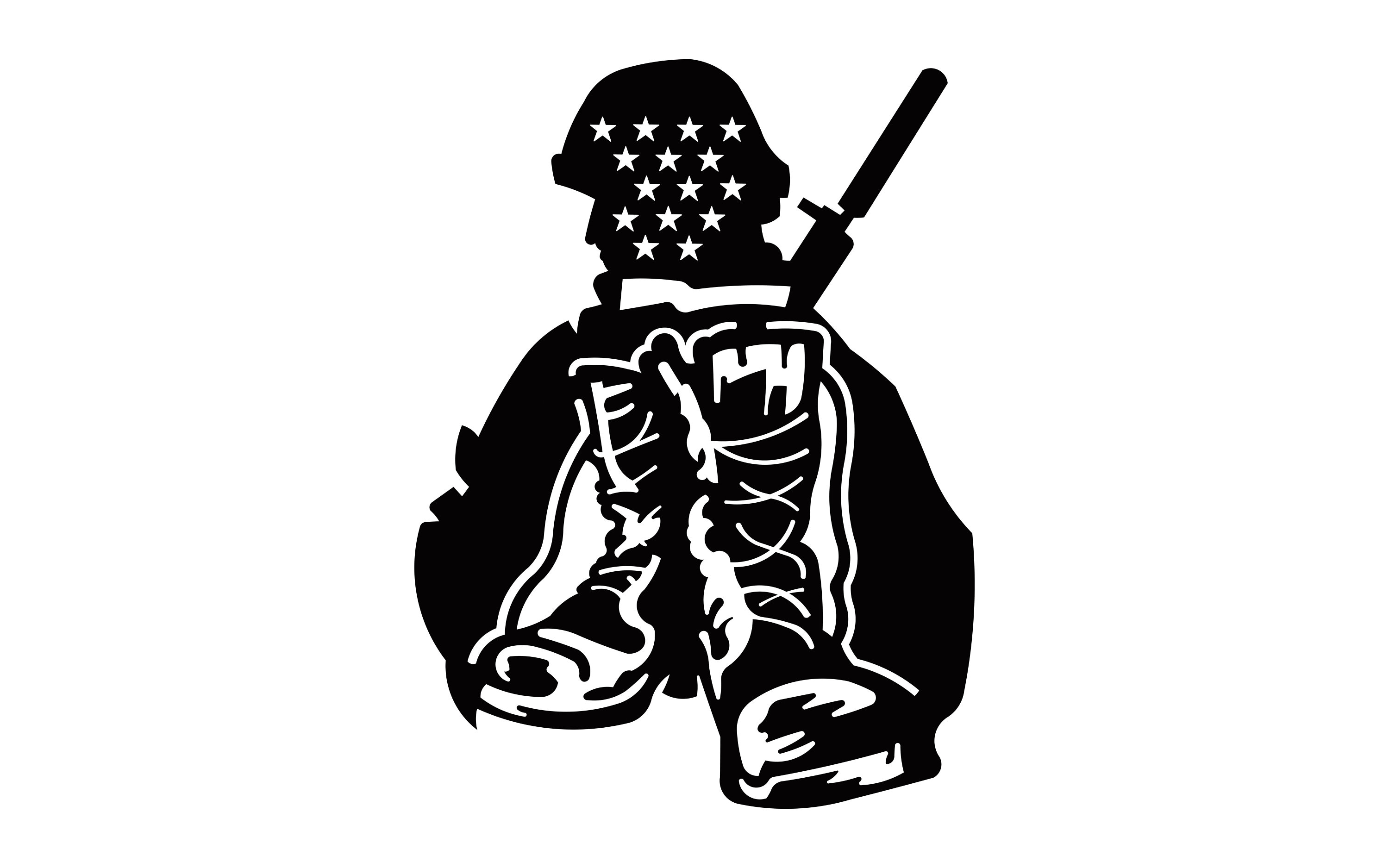 American Flag Soldier DXF Sign Home Sign Metal Plasma - Etsy