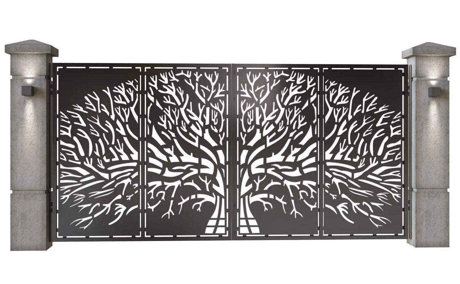 16+ Gate Design | Farm Gate | Metal Plasma | Laser Cut | Design Vector ...
