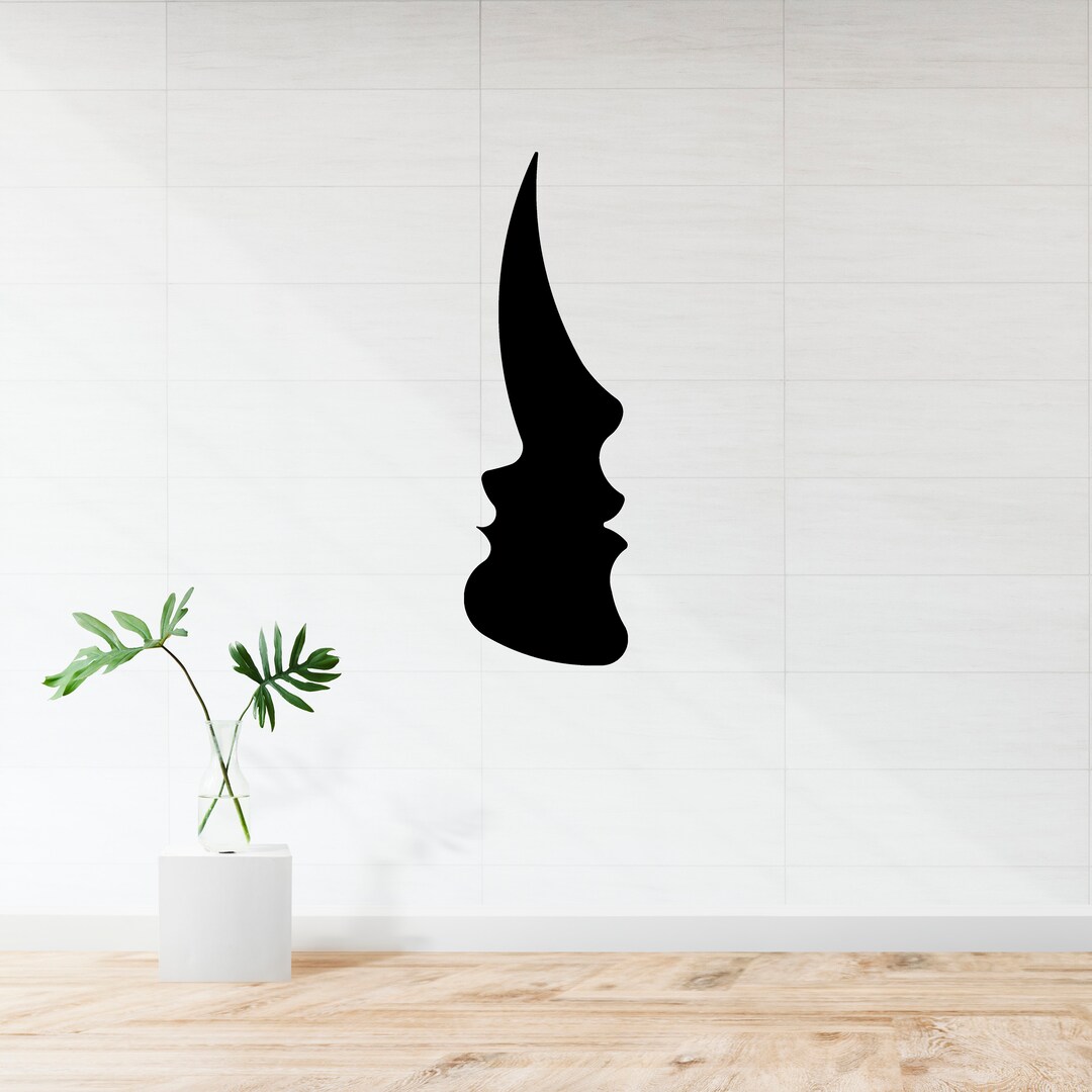 Laser Cut Face Wall Art Home Decor Hanging Art Metal Wall - Etsy