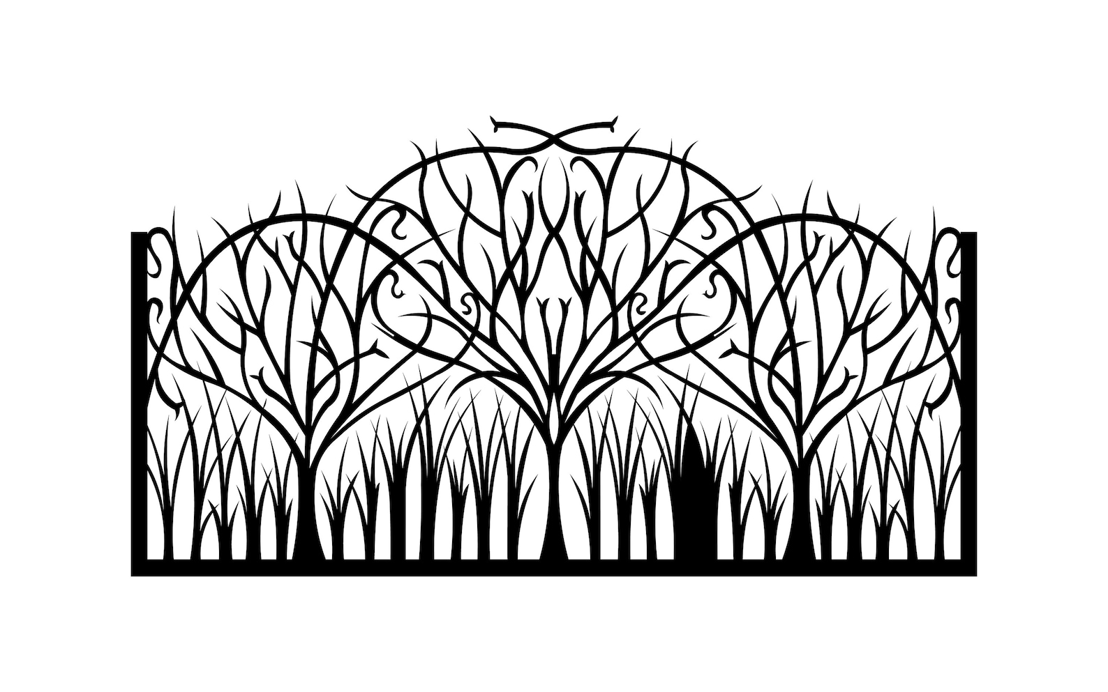 Main Gate Gate Design Iron Main Swing Gate Metal Plasma Laser Cut ...