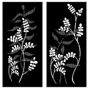 Tree Art Room Divider Privacy Screen Partitions - Etsy