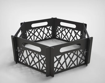 Flat Pack Fire Pit - Etsy