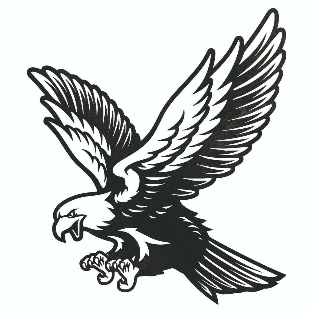 Eagle Scene | DXF Sign | Eagle Sign | Home Decor | Metal Plasma | Laser ...