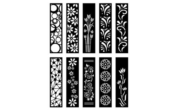 Room Dividers Privacy Screen Dxf CDR JPG Files for Laser & - Etsy India