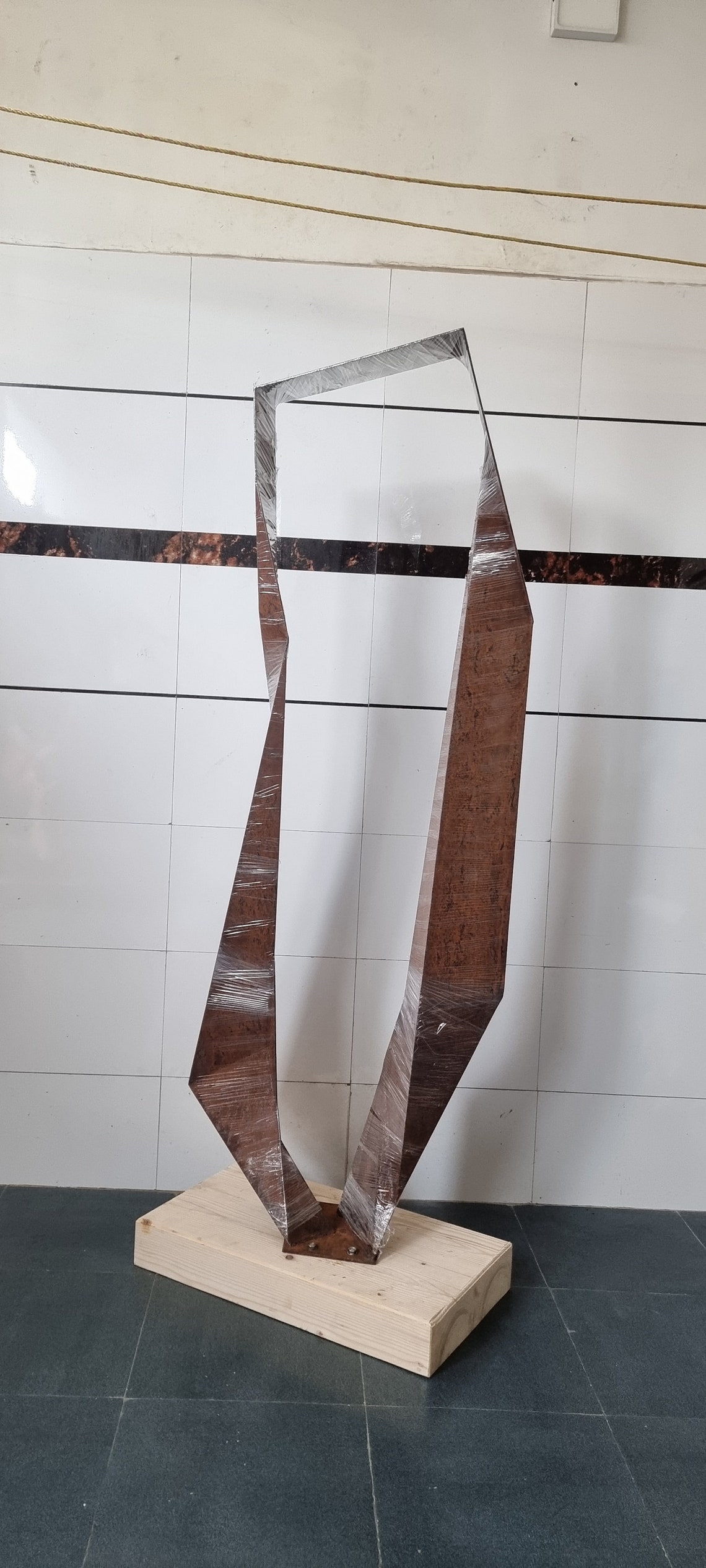 Modern Abstract Sculpture Outdoor Large Garden Sculptures - Etsy