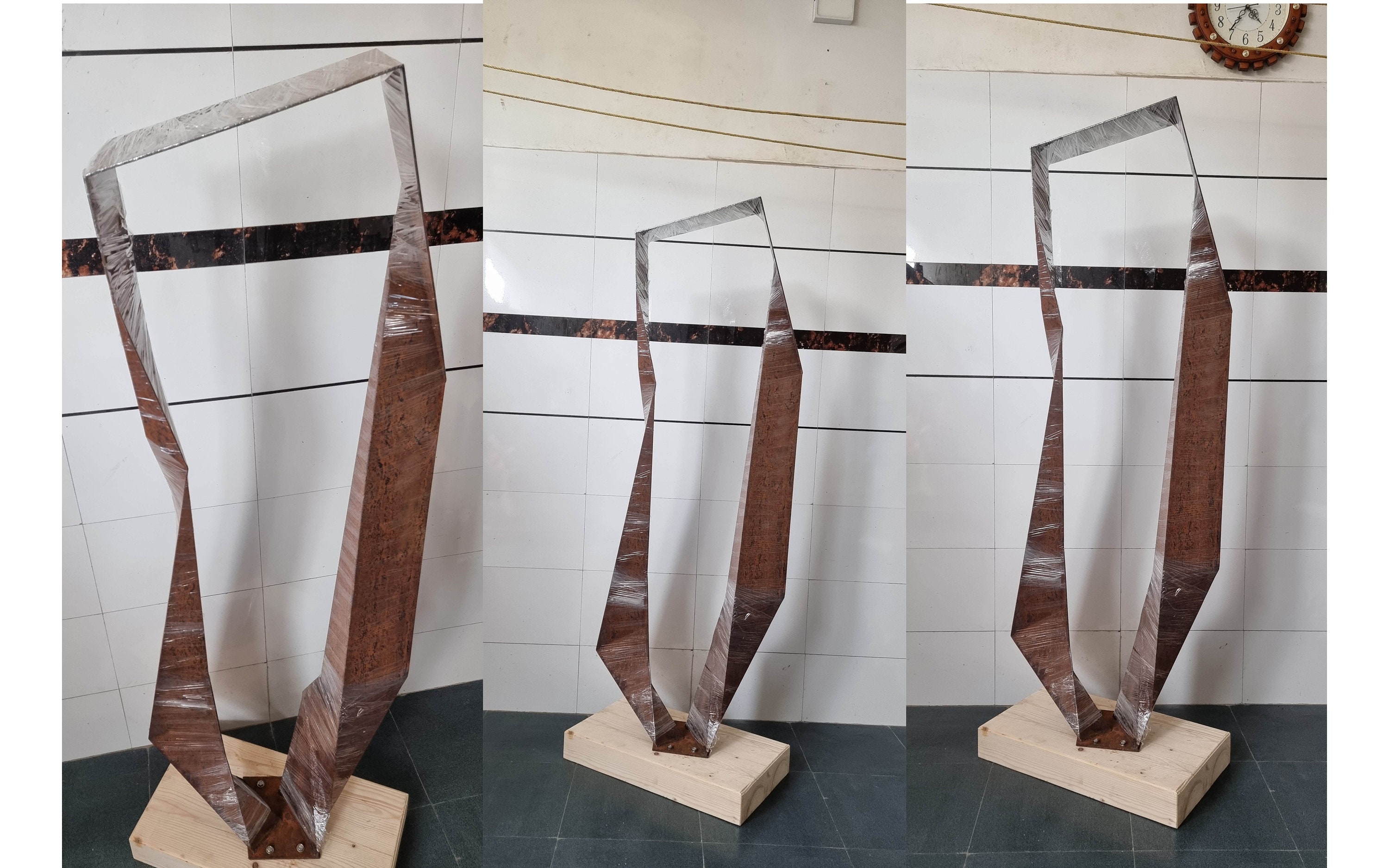 Modern Abstract Sculpture Outdoor Large Garden Sculptures - Etsy