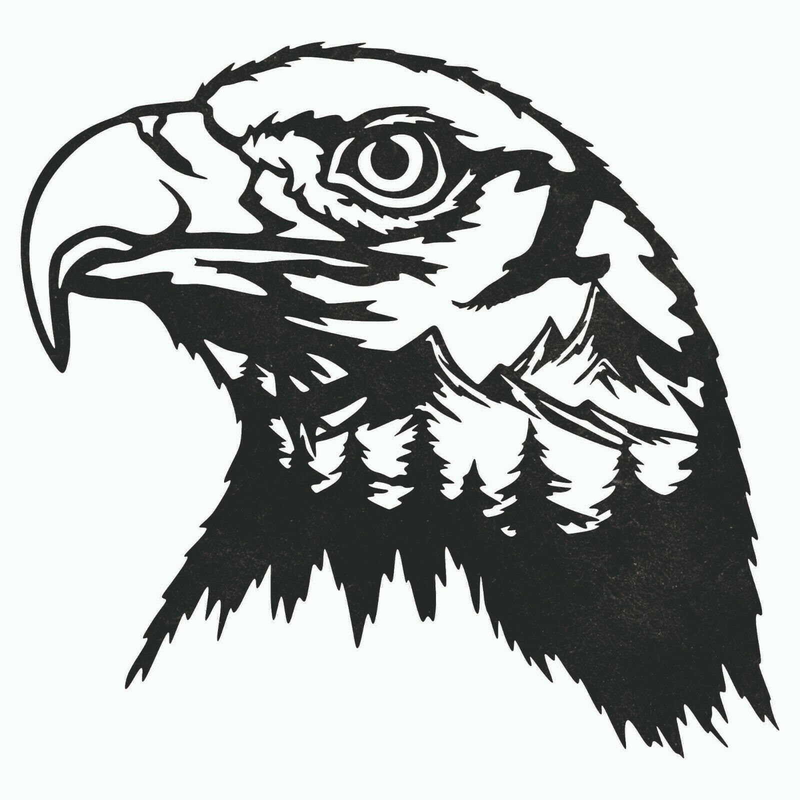Eagle Scene DXF Sign Eagle Sign Home Decor Metal Plasma Laser Cut ...