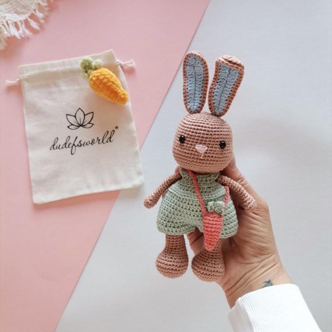 Amigurumi Bunny Jojo, Crochet Bunny, Crochet Bunny Toy - Etsy