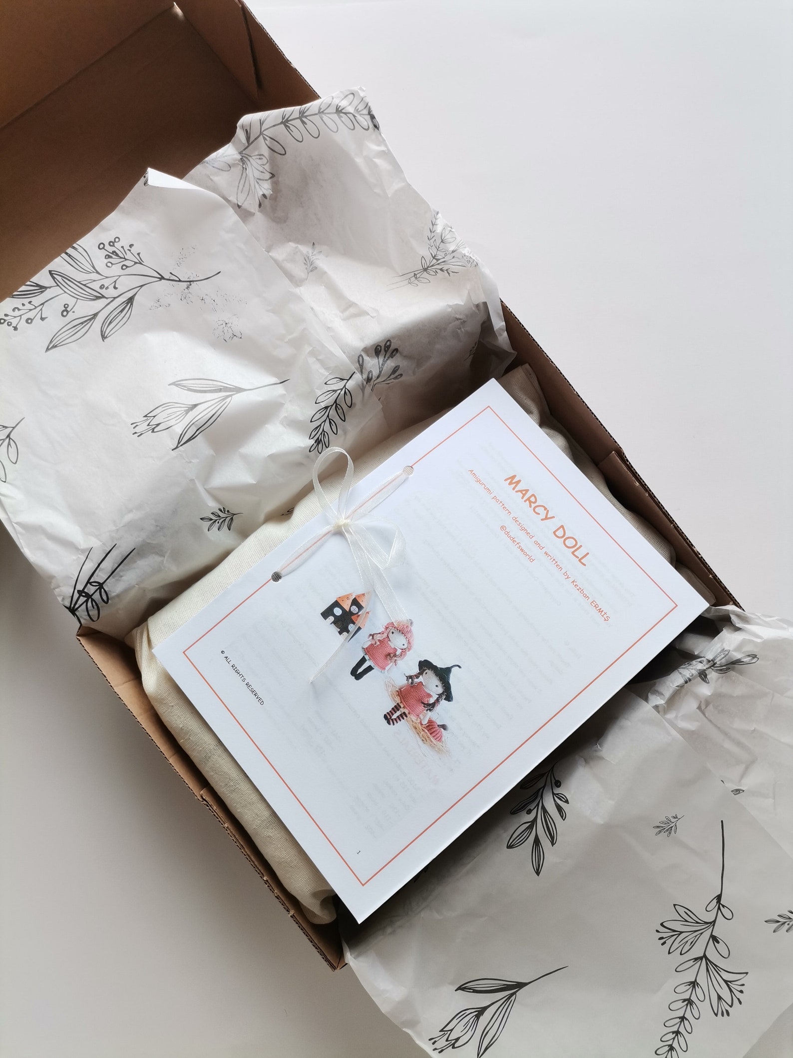 CROCHET KIT Marcy Doll With Printed Patternamigurumi Kithow - Etsy