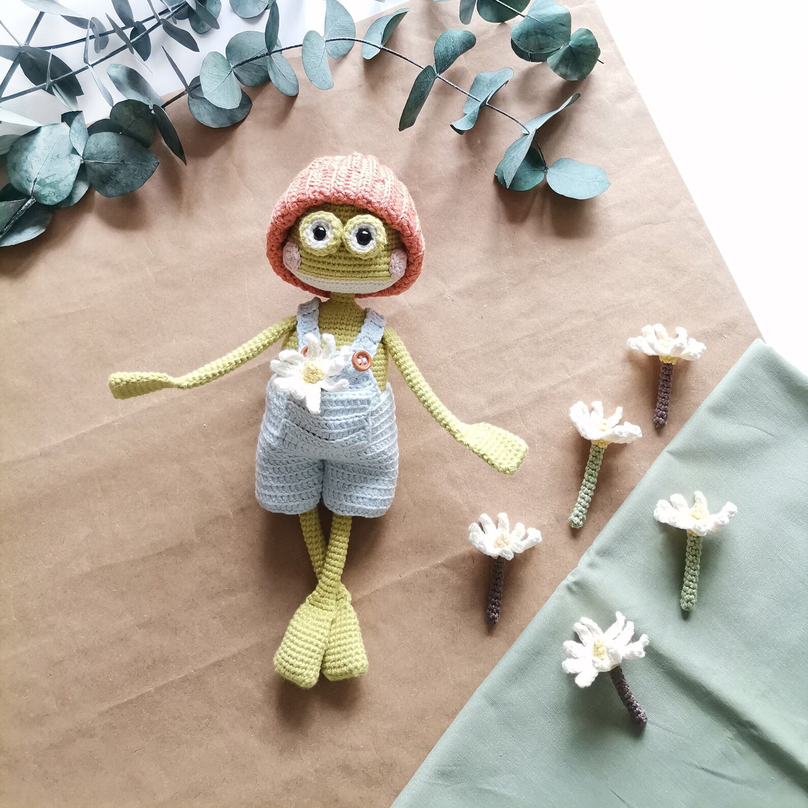 Crochet PATTERN Frog Waffle,amigurumi Frog Pattern, Crochet Frog ...