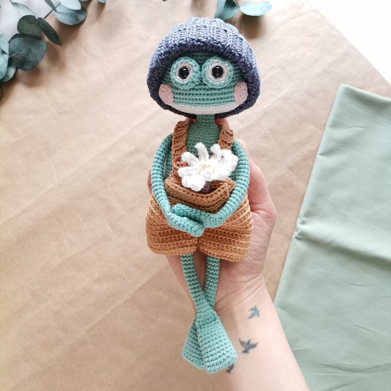 Crochet PATTERN Frog Waffle,amigurumi Frog Pattern, Crochet Frog ...