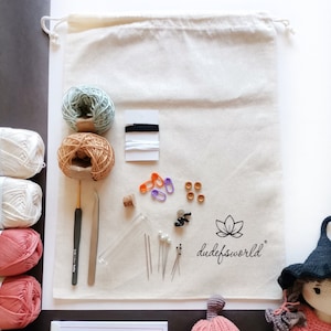 CROCHET KIT Marcy Doll With Printed Patternamigurumi Kitdıy - Etsy