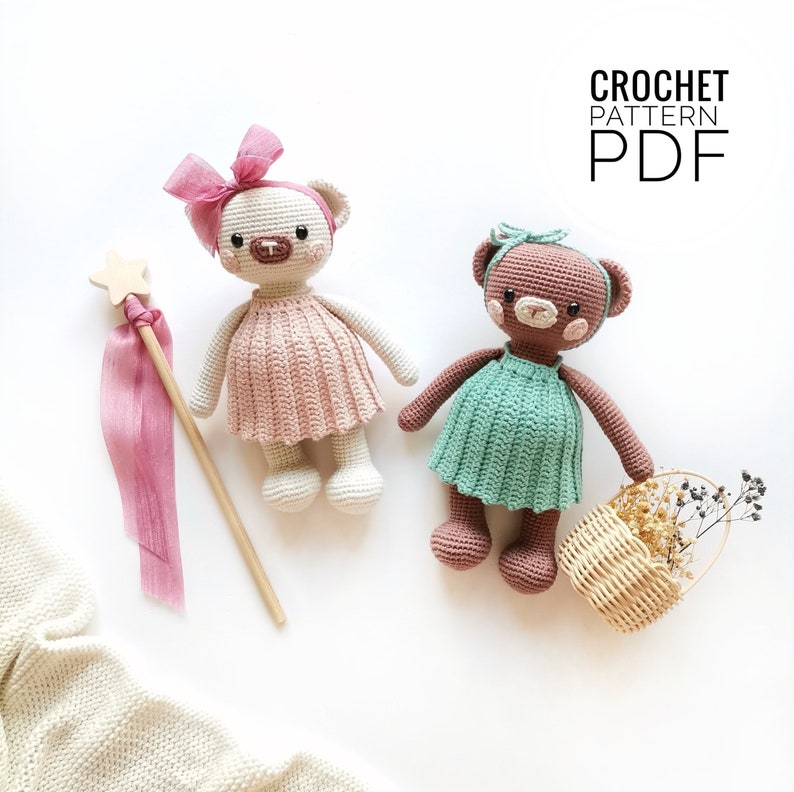 Crochet PATTERN Mimi the Bearamigurumi Bear Pattern Crochet - Etsy