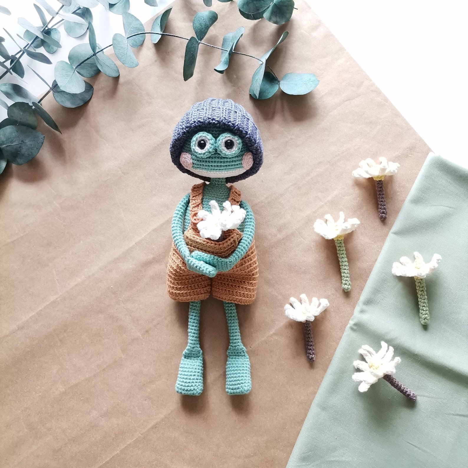 Crochet PATTERN Frog Waffle,amigurumi Frog Pattern, Crochet Frog ...