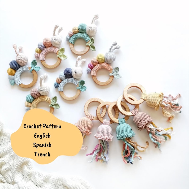 Crochet pattern for 1" alphabet - Etsy.de