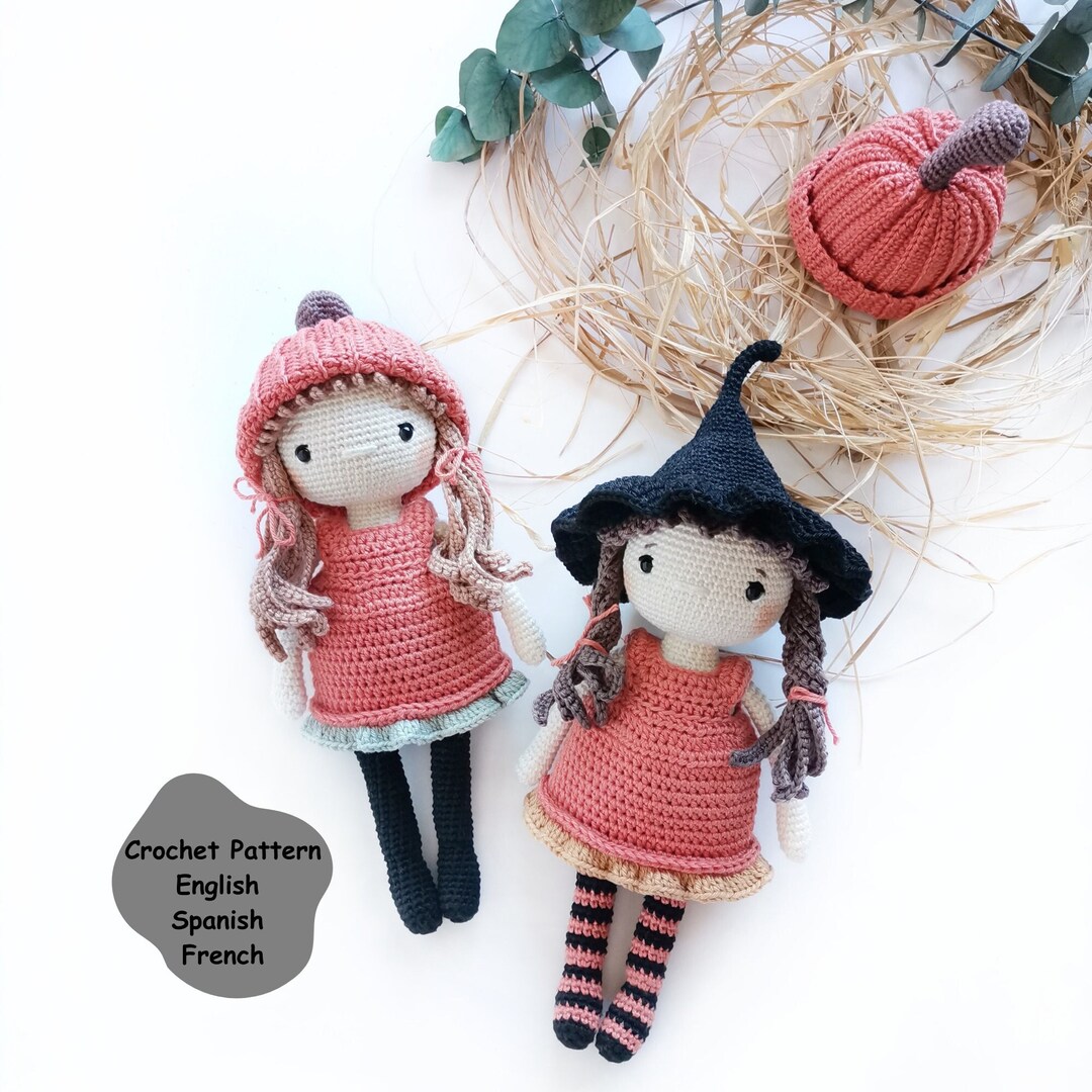 Crochet PATTERN Marcy the Doll , Amigurumi Doll Pattern , Crochet Doll ...