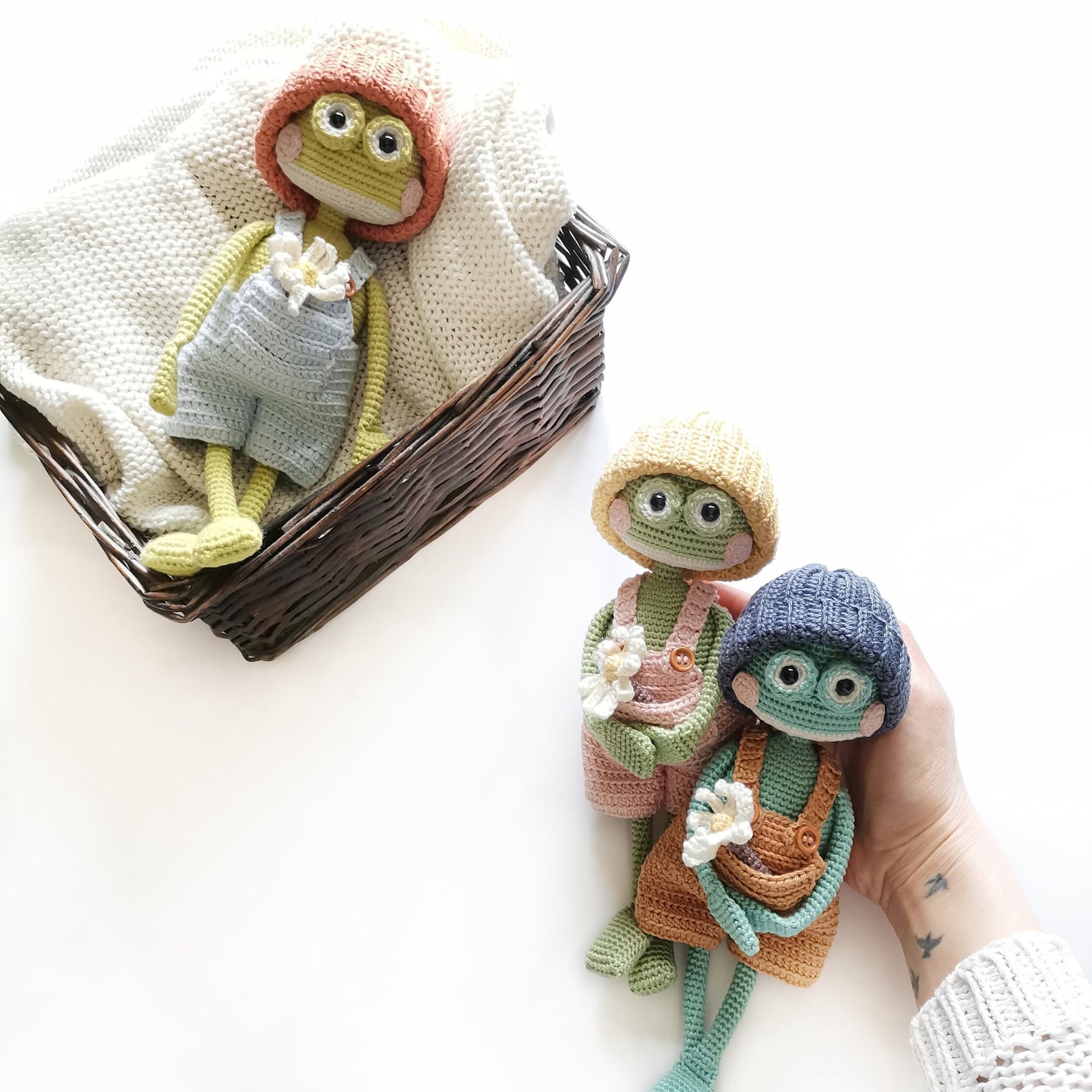 Crochet PATTERN Frog Waffle,amigurumi Frog Pattern, Crochet Frog ...