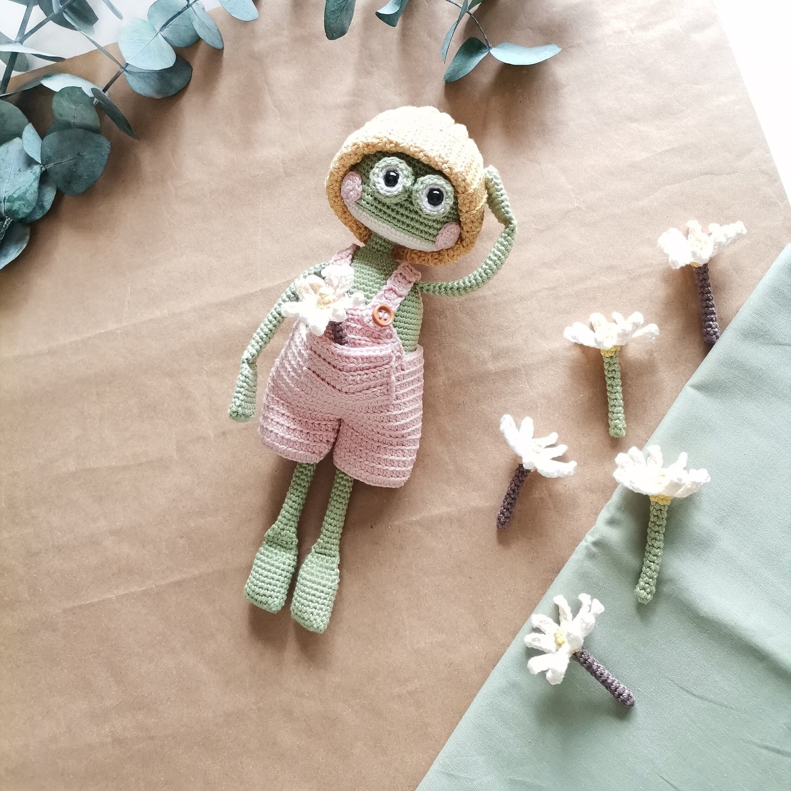 Crochet PATTERN Frog Waffle,amigurumi Frog Pattern, Crochet Frog ...