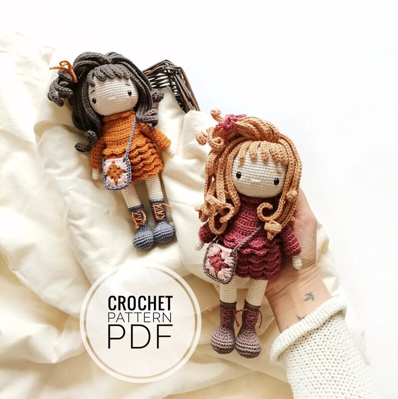 Crochet PATTERN Alya the Dollamigurumi Doll Pattern crochet - Etsy