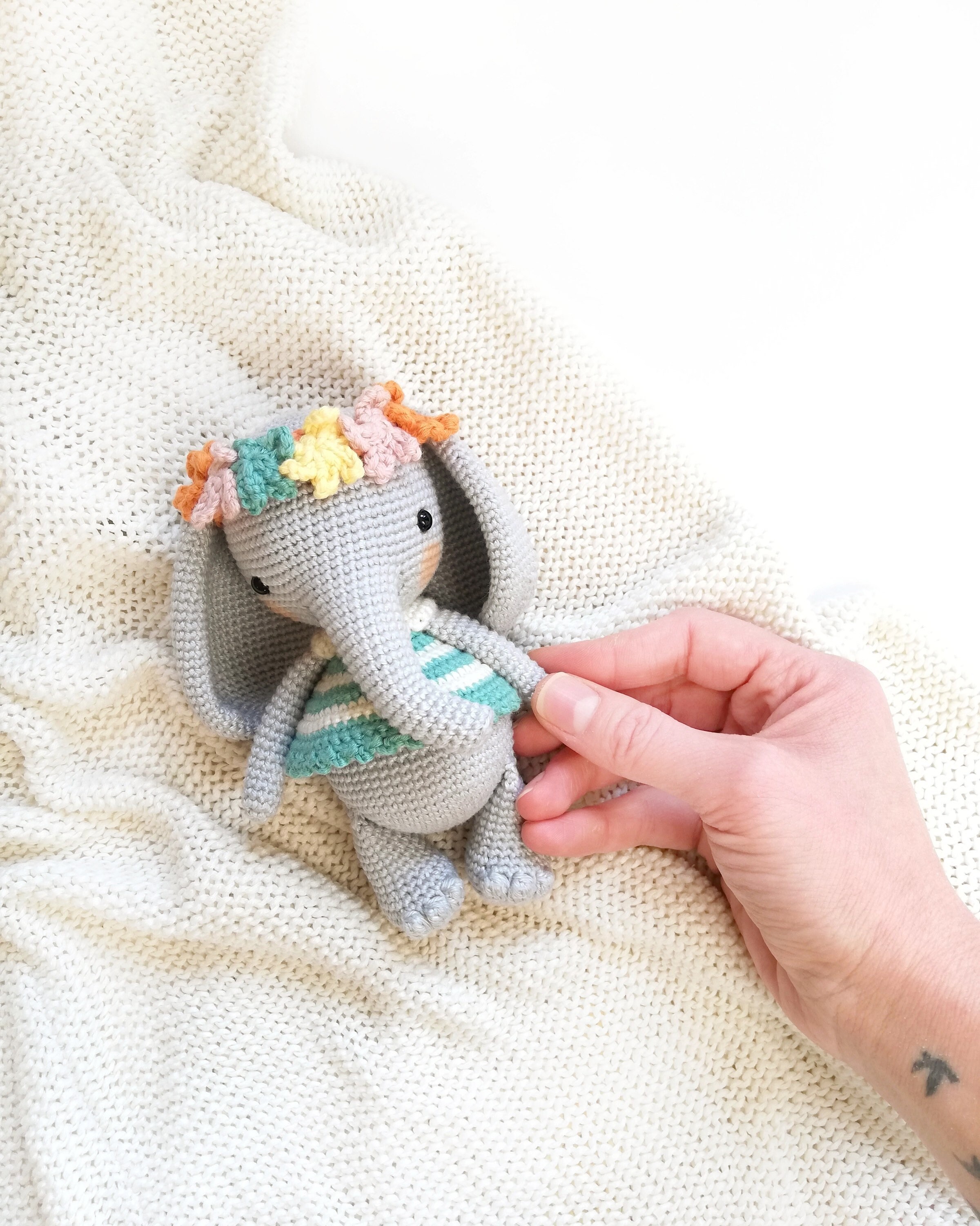 Crochet PATTERN Mumbo the Elephant Amigurumi Animal Pattern - Etsy Hong ...